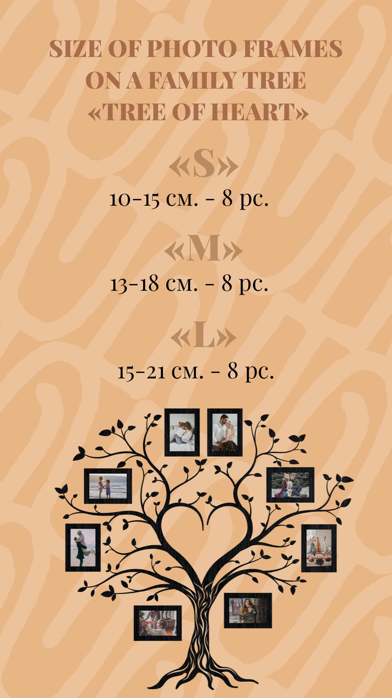 Family Tree Photo Collage Personalized Family Tree of Life | Etsy