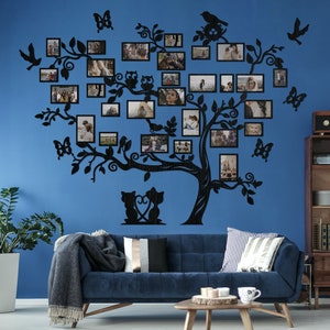 Extra Large Family Photos Frames Collage Customizable Wooden | Etsy