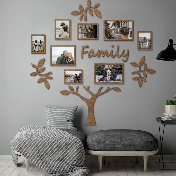 Family Photo Wall Collage Ideas