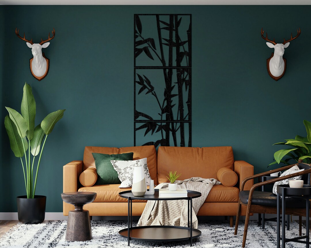 Bamboo Wall Decor Bamboo Sign Wall Art Bamboo Sticks Wooden - Etsy