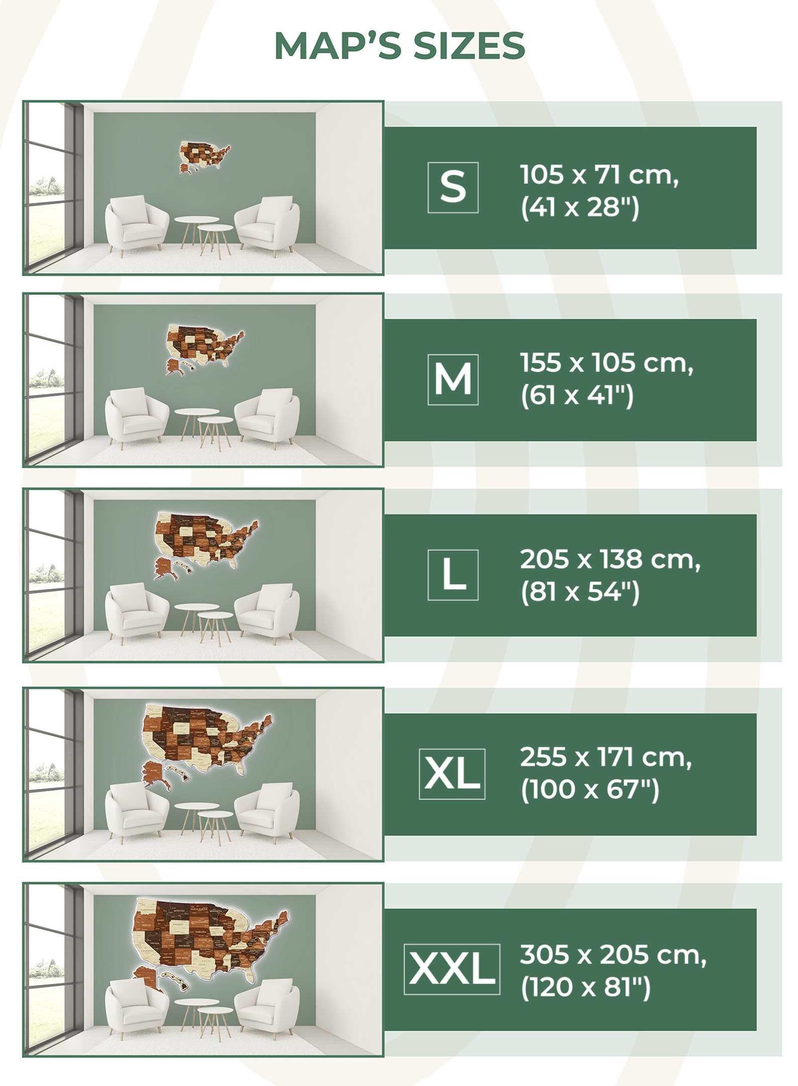 Rgb Led US Map 3D LED Map of United States Wooden Push Pin - Etsy