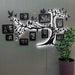 Led Family Tree With Photo Frames Wall Light Decorations for - Etsy