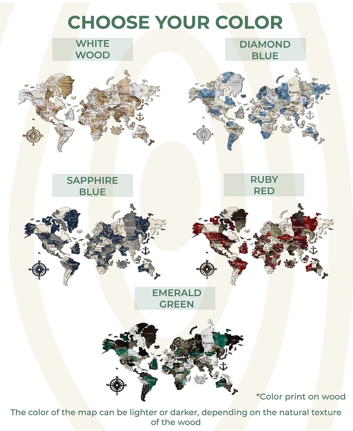 Extra Large Wall Art 3D Wooden World Map Wall Decor Map XXL - Etsy Ireland