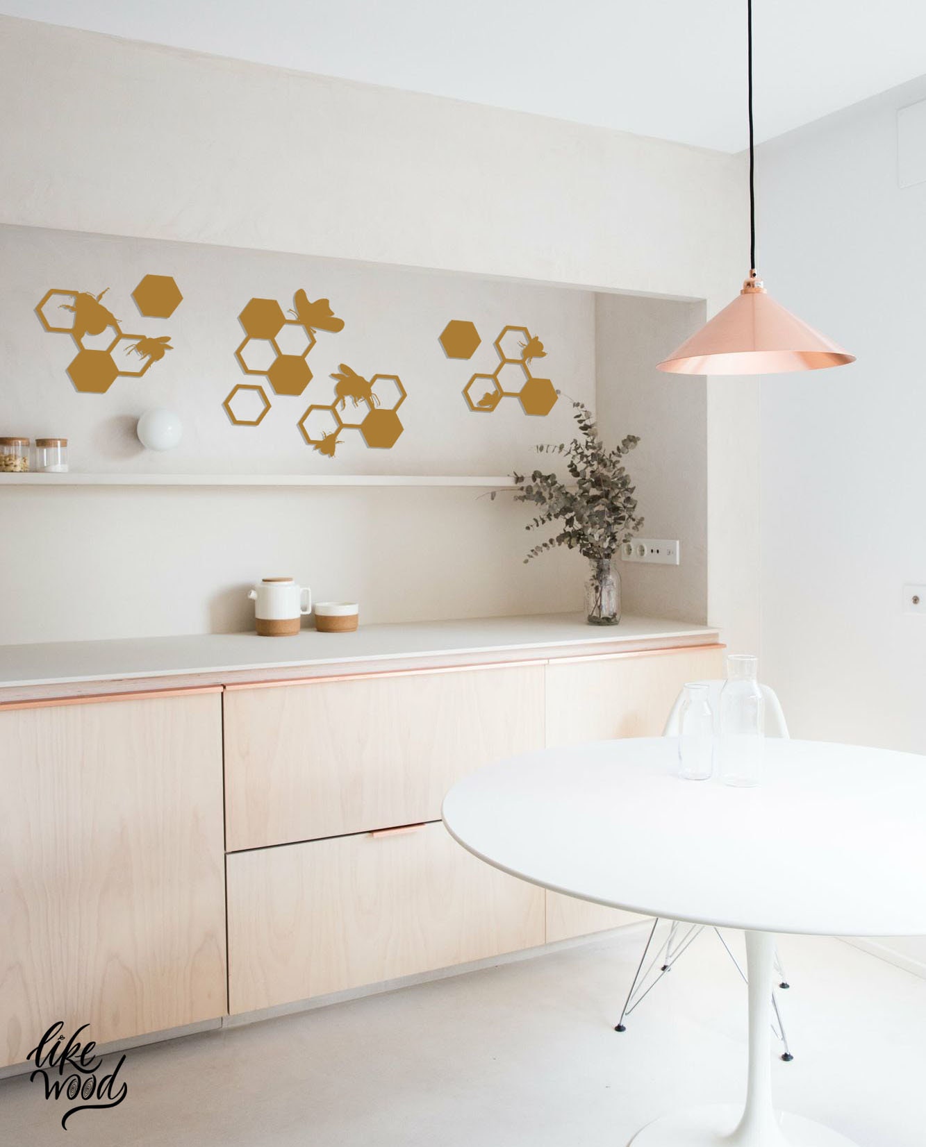 Honeycomb Decor by Justlikewood Honeycomb Jewelry Honeycomb | Etsy