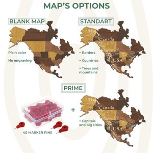 3D World Map in Tera or Cypress Colors, 3D Wood Map of the World, Room ...