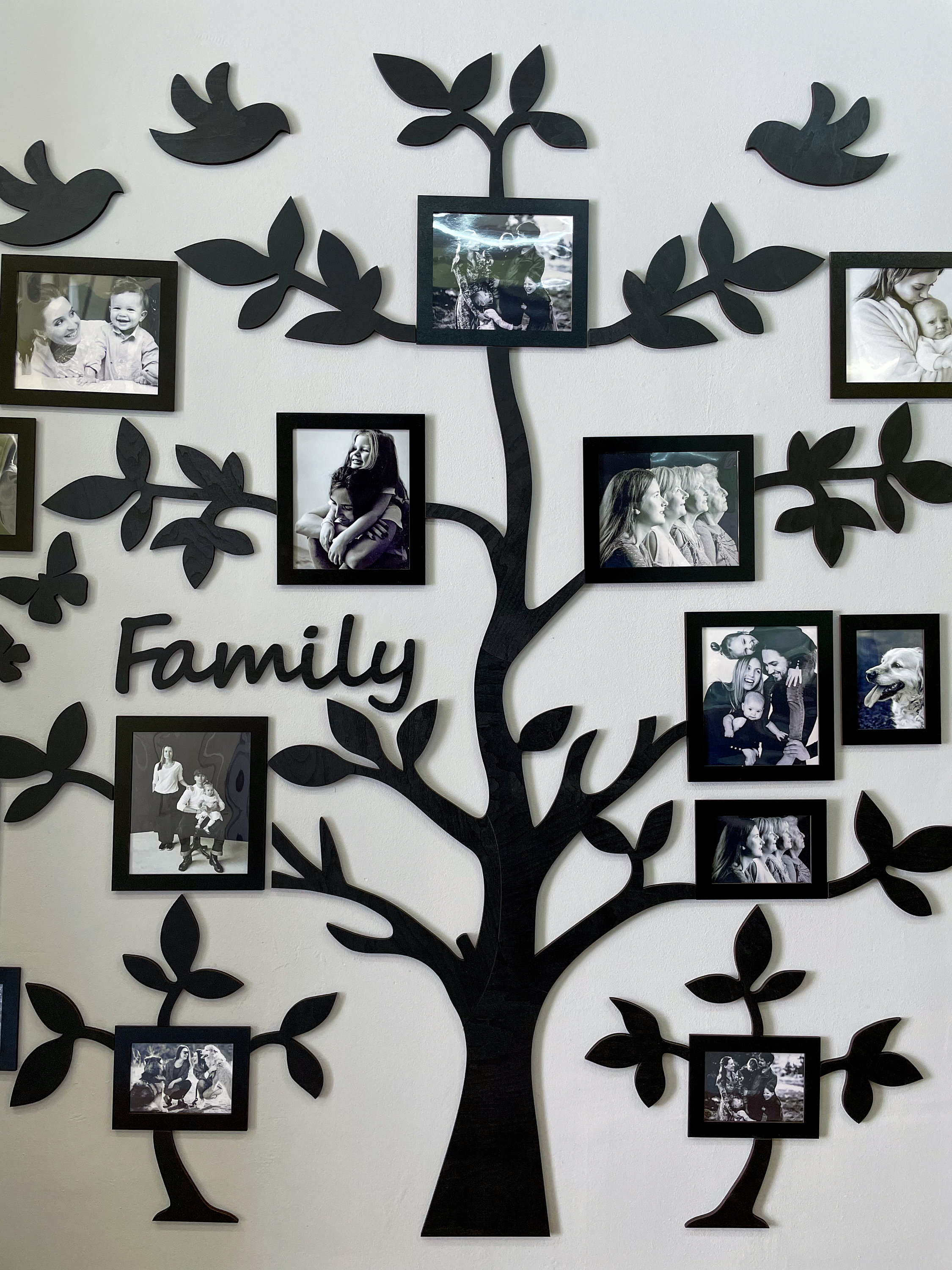 Family Photo Wall Collage