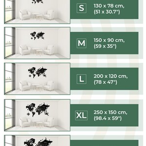 Light Walnut Wood World Map With Borders, Countries, Capitals Engraved ...