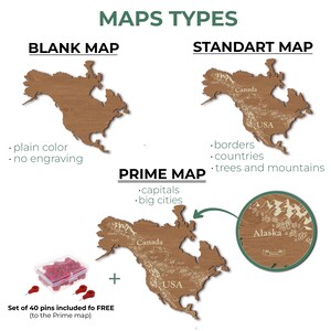Extra Large Wooden World Map With Borders, Countries, Capitals Engraved ...