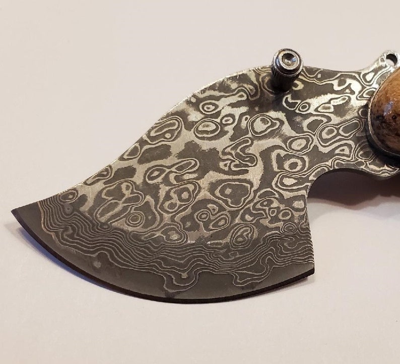 Handmade in Alaska Pocket Ulu Folding Knife 440 Stainless | Etsy