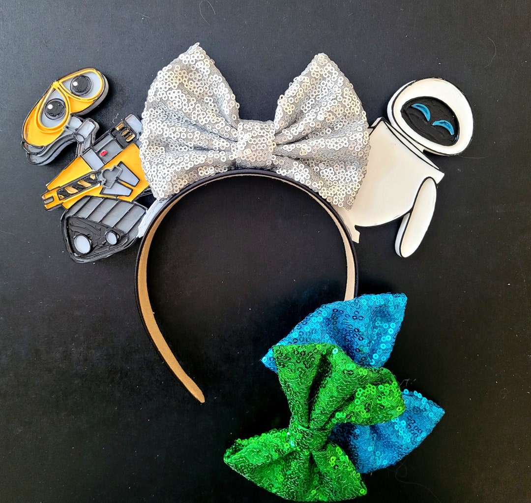 Wall E Robot Pair Ears, 3D Printed Mouse Ears - Etsy
