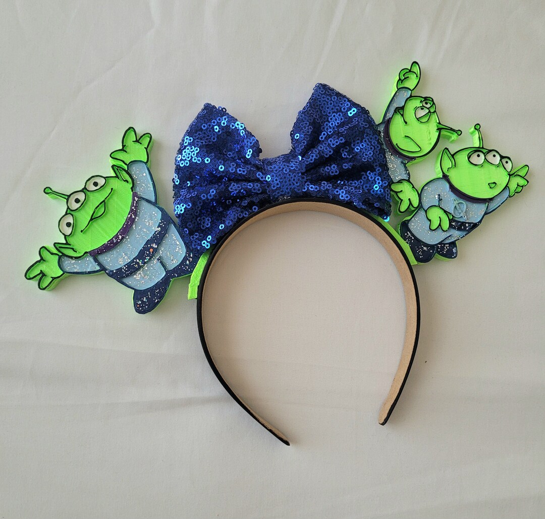 Aliens Asymmetrical Ear, 3D Printed Toy Story Inspired Mouse Ear - Etsy
