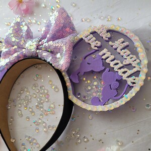 Long Live Magic Ears, Swift Inspired 3D Printed Rhinestone Mouse Ears ...