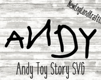 Andy Toy Story Font - Etsy