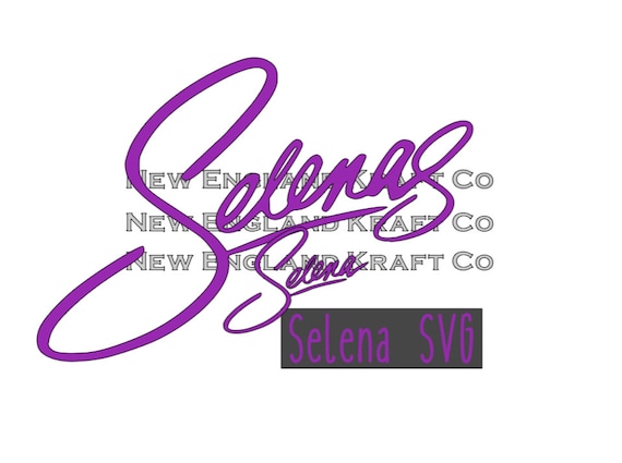 Selena Q. Sign. SVG | Etsy
