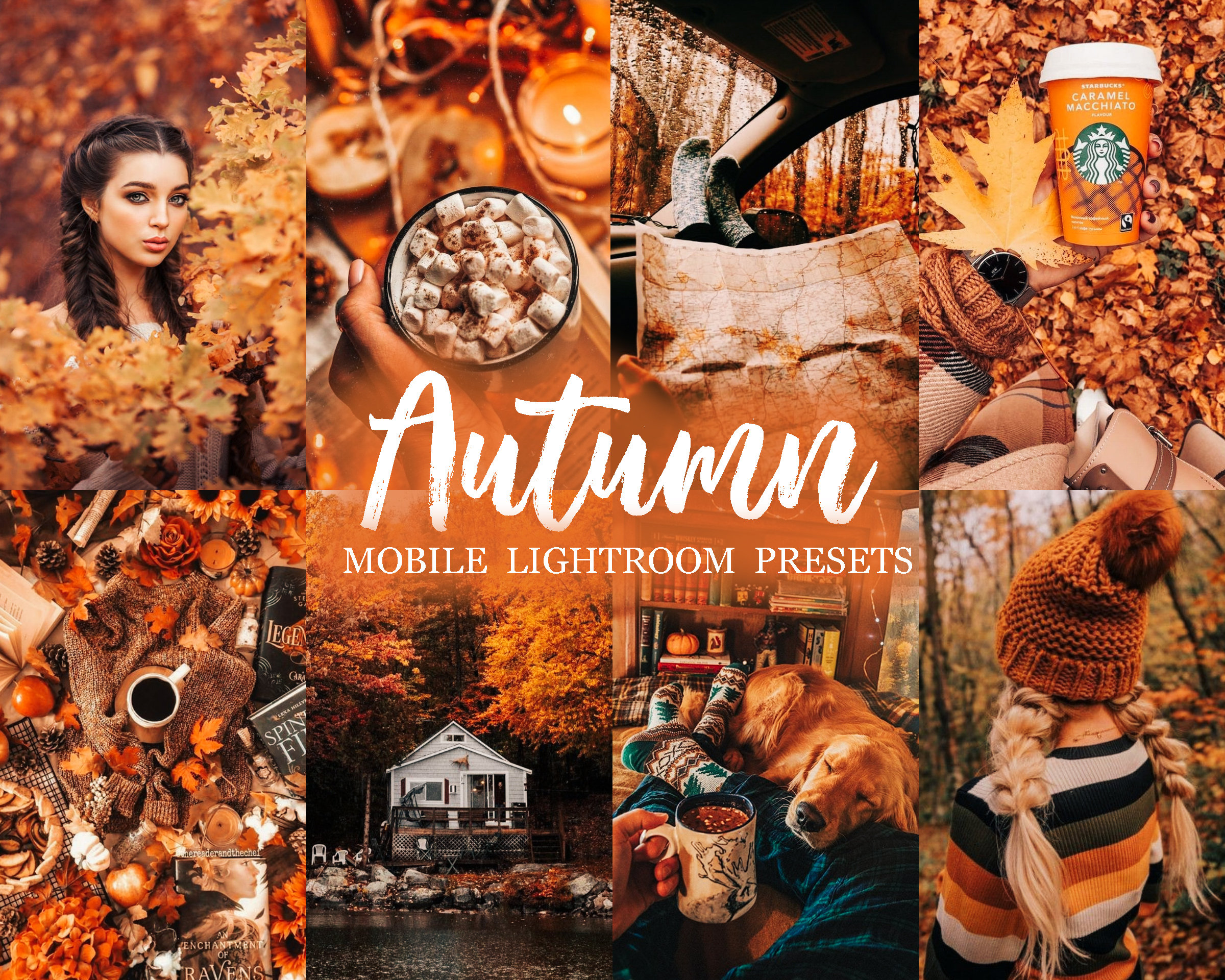 10 Mobile Lightroom AUTUMN Presets Autumn Fall Presets | Etsy