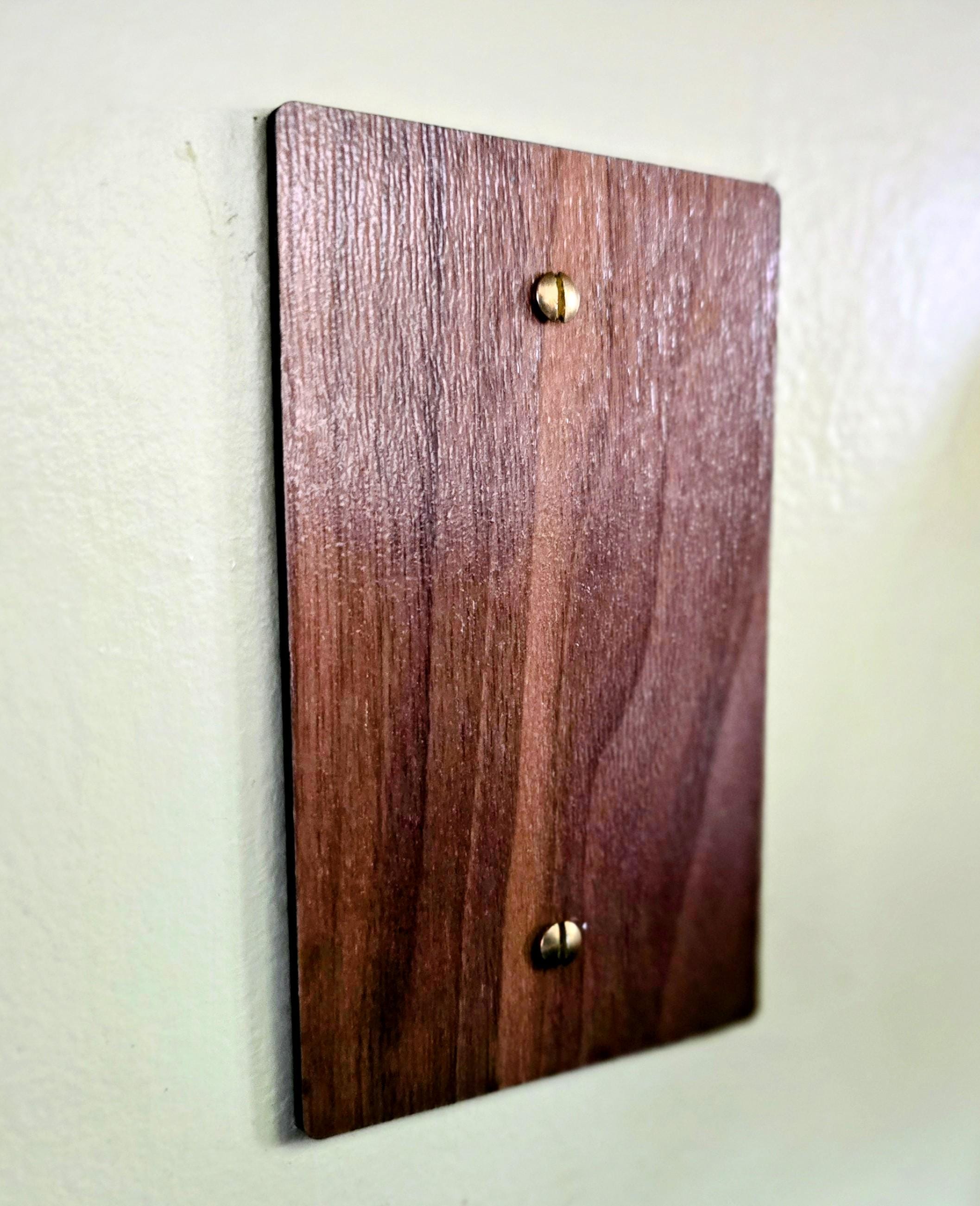 Laser Cut Wood Light Switch and Outlet Covers (from 1-6 Toggle Switches ...