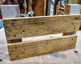 Wood Magazine Rack - Etsy