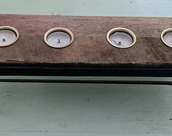 Rusty Candle Holder - Etsy