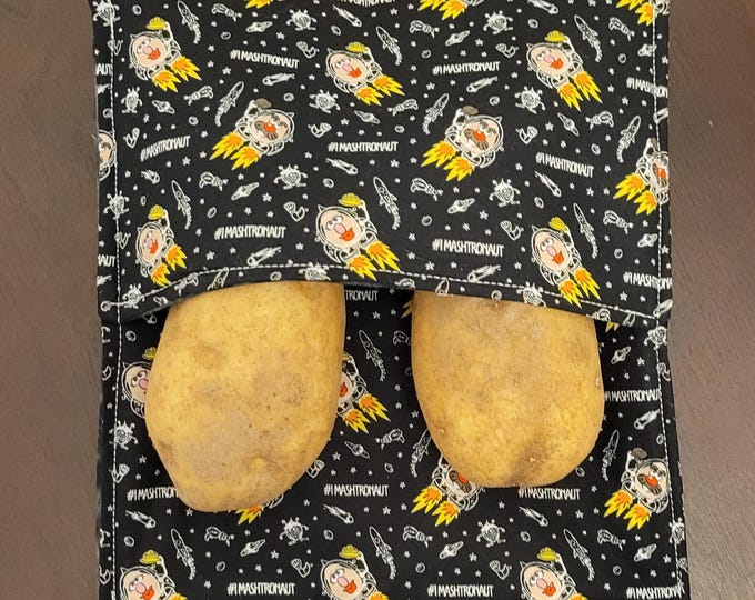 Mr Mrs Potato Head Rocket's Into Space in Microwave Baked Potato Bag - Etsy