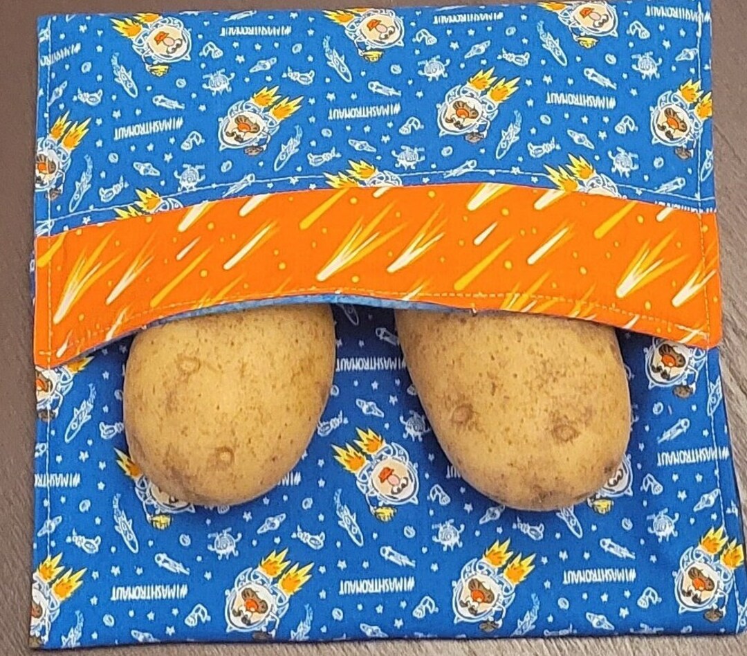 Mr Mrs Potato Head Rocket's Into Space in Microwave Baked Potato Bag - Etsy