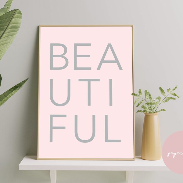 Beautiful Print - Etsy UK