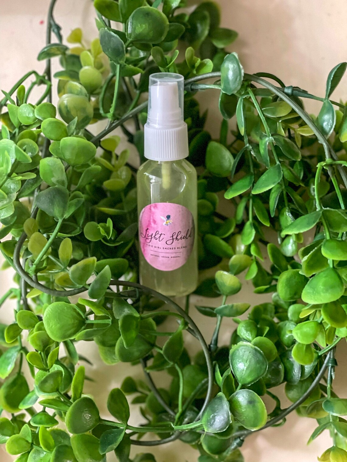 Light Shield Positive Energy Room Spray Crystal Charged Essential Oil ...