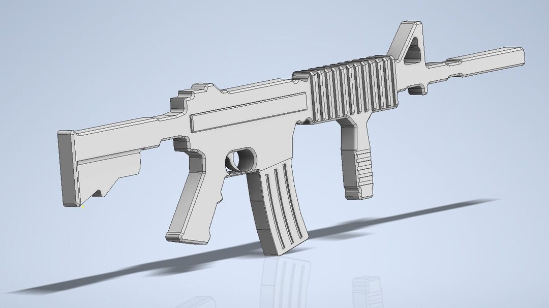 M4A1 Aassault Riffle, Gun, Assault Riffle, 3D Model, Machine Gun, Toy ...