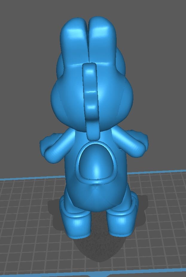 Yoshi 3D Print File, Mario Movie Fan Art (digital Download) - Etsy
