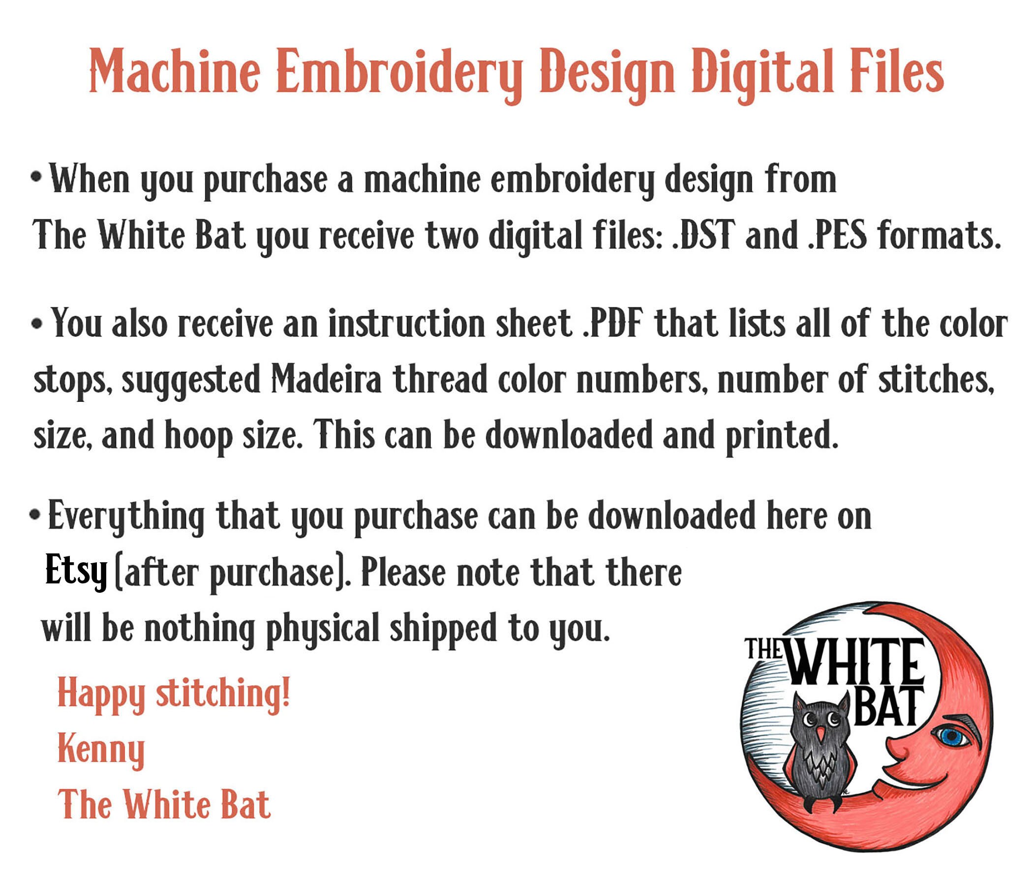 Biohazard Sign - Machine Embroidery Design - Digital Download - 5x7 ...