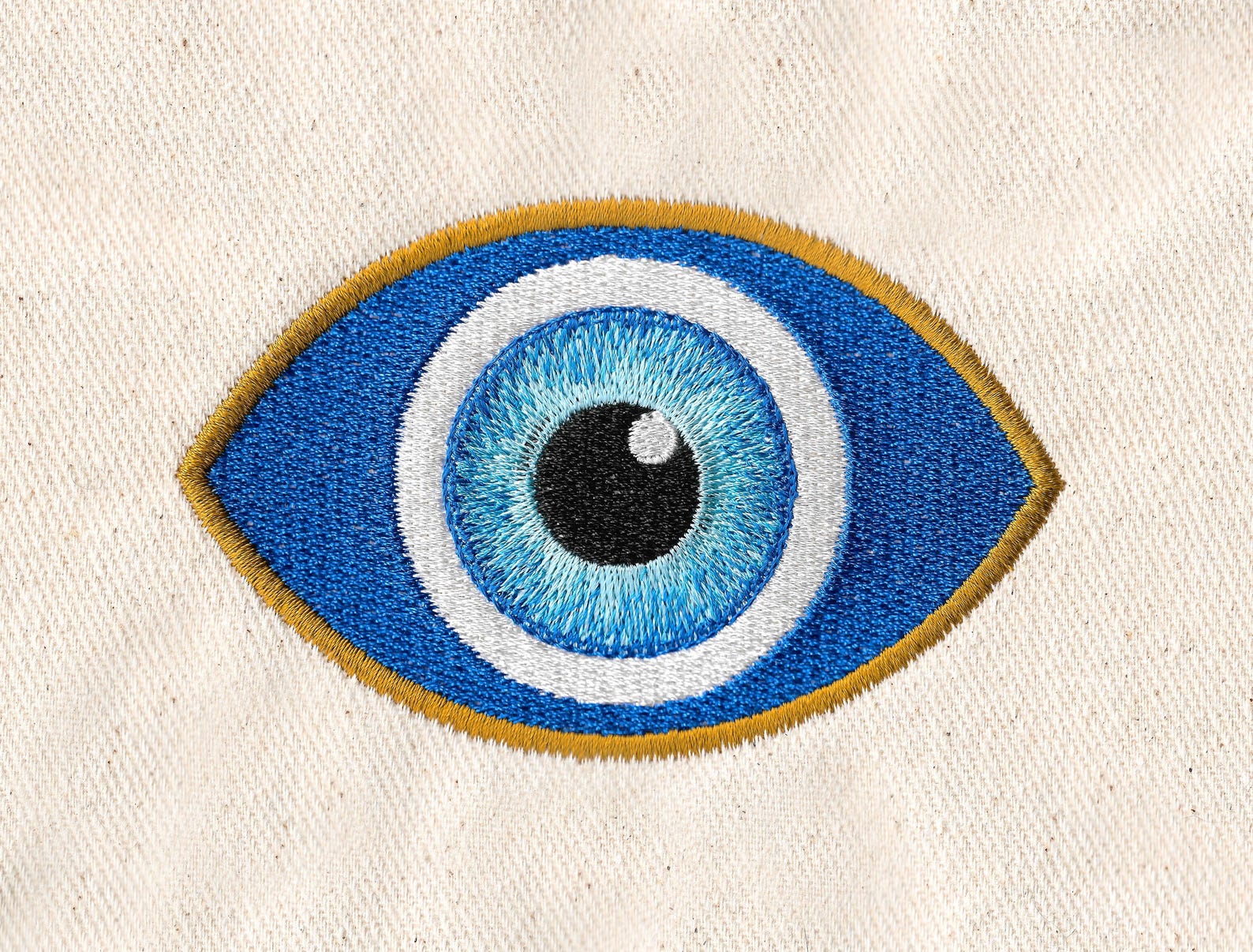 Evil Eye - Machine Embroidery Design - Digital Download - 4x4 Hoops ...