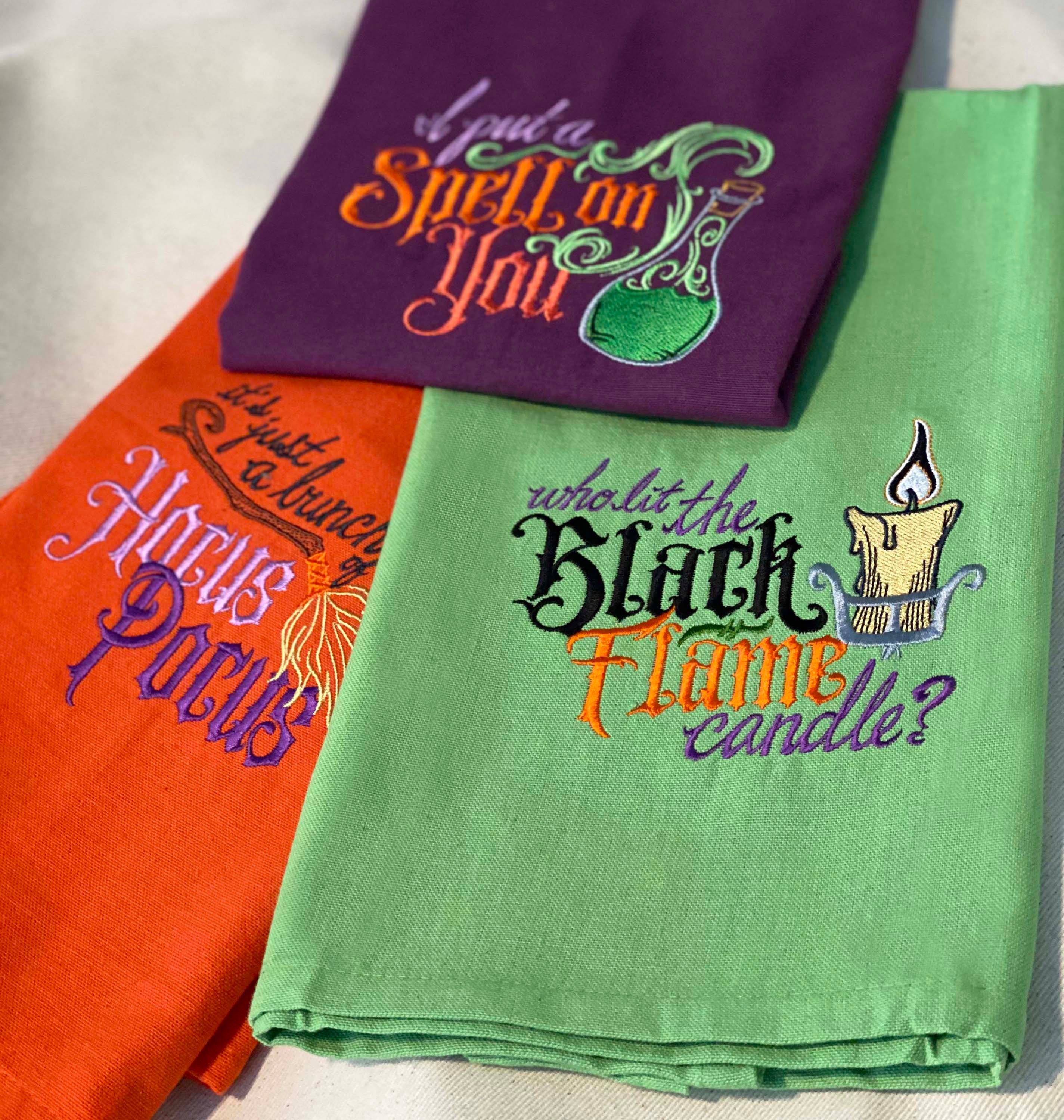 I Put A Spell on You - Machine Embroidery Design - Digital Download ...