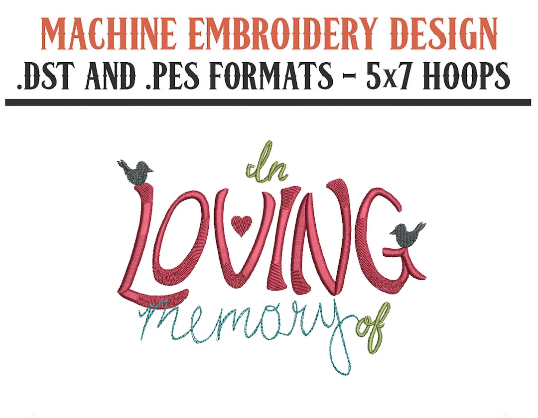 In Loving Memory of Quilt Label - Memory Gift Label - Machine ...