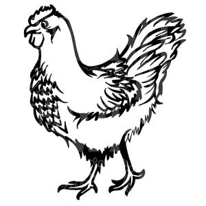 Chicken - Hen - SVG File - Digital Download (for All Cutting Machines ...