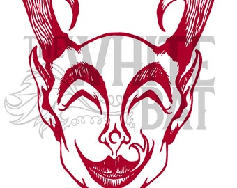 Happy Baphomet one Color SVG File Digital Download for | Etsy