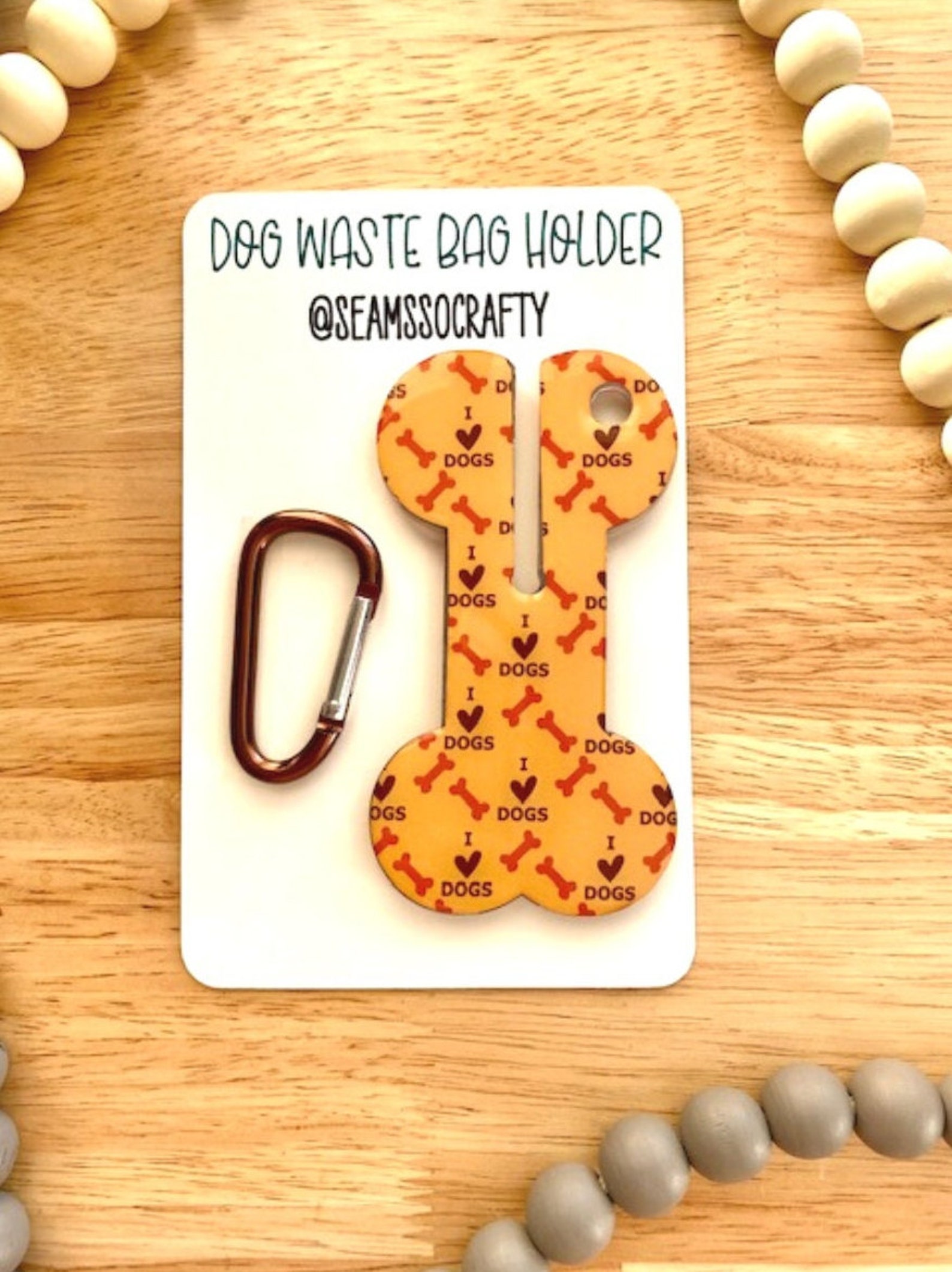 Dog Waste Bag Holder | Dog Poop Keychain | Dog Poop Holder Keychain ...