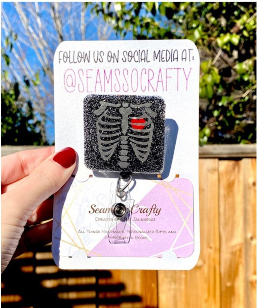Anatomy Badge Reels | Work Badges | Custom Badge Reel | X-ray Badge ...