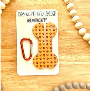 Dog Waste Bag Holder Dog Poop Keychain Dog Poop Holder Keychain ...