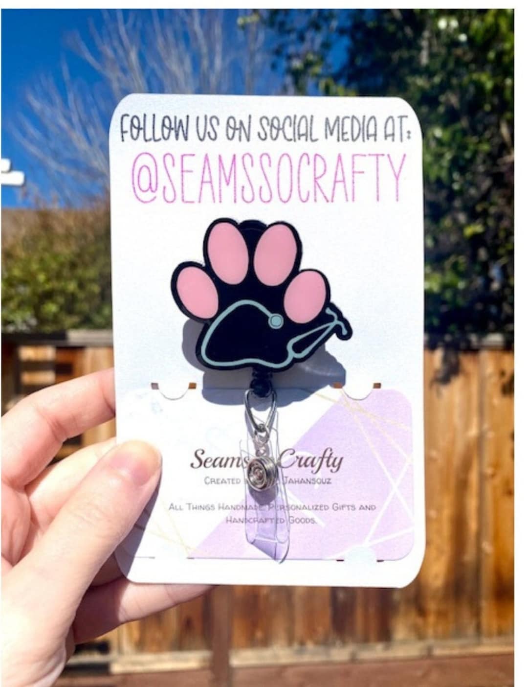 Profession Badge Reels | Work Badges | Custom Badge Reel | Veterinary ...