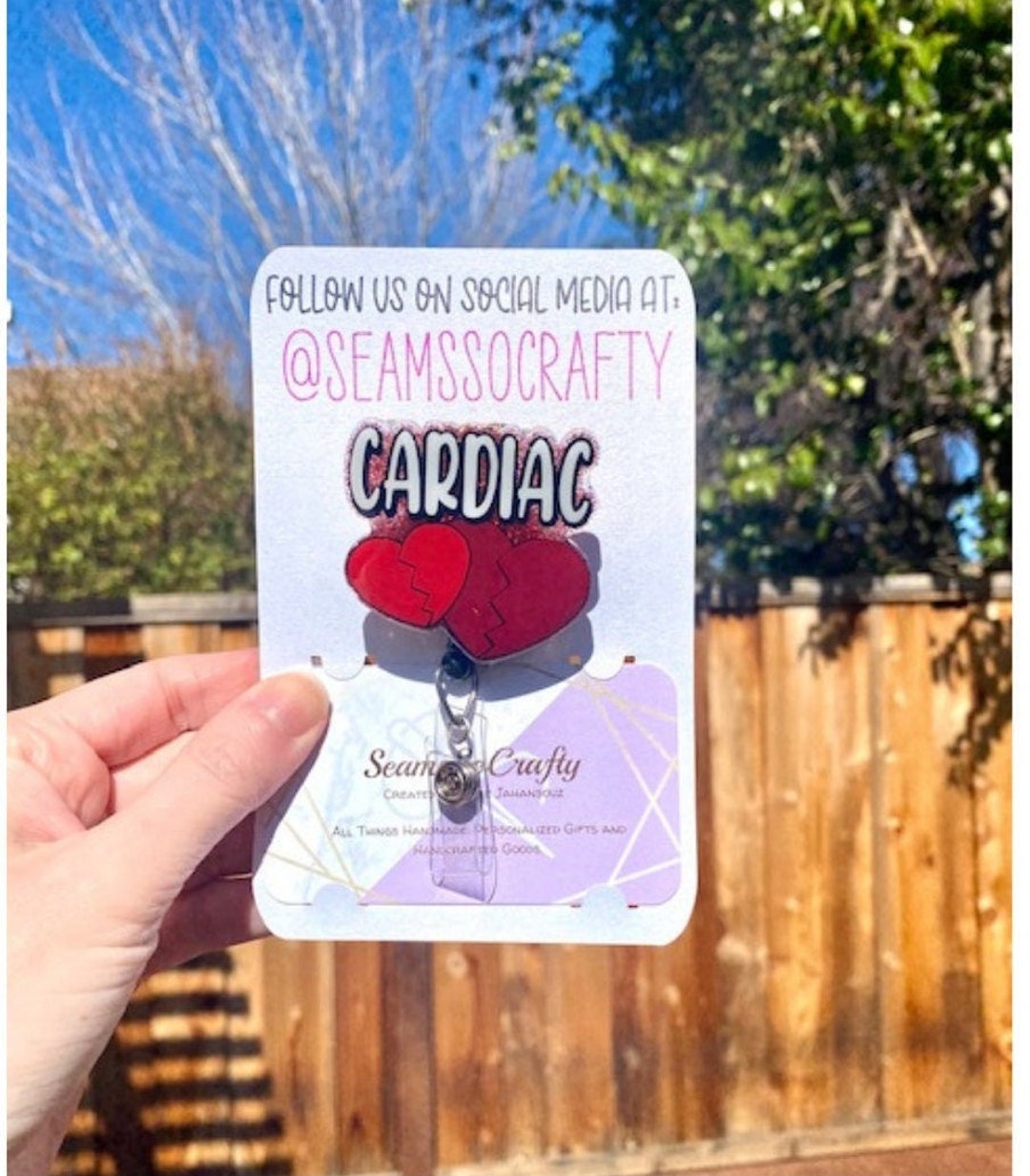 Anatomy Badge Reels | Work Badges | Custom Badge Reel | Cardiac Hearts ...