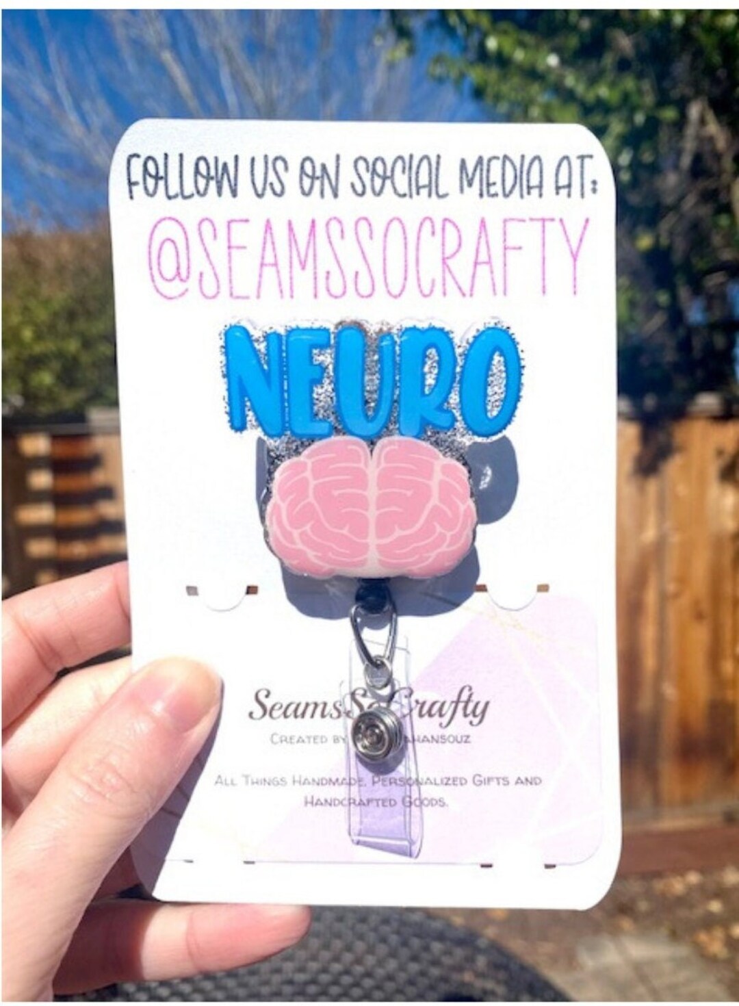 Anatomy Badge Reels | Work Badges | Custom Badge Reel | Brain Badge ...