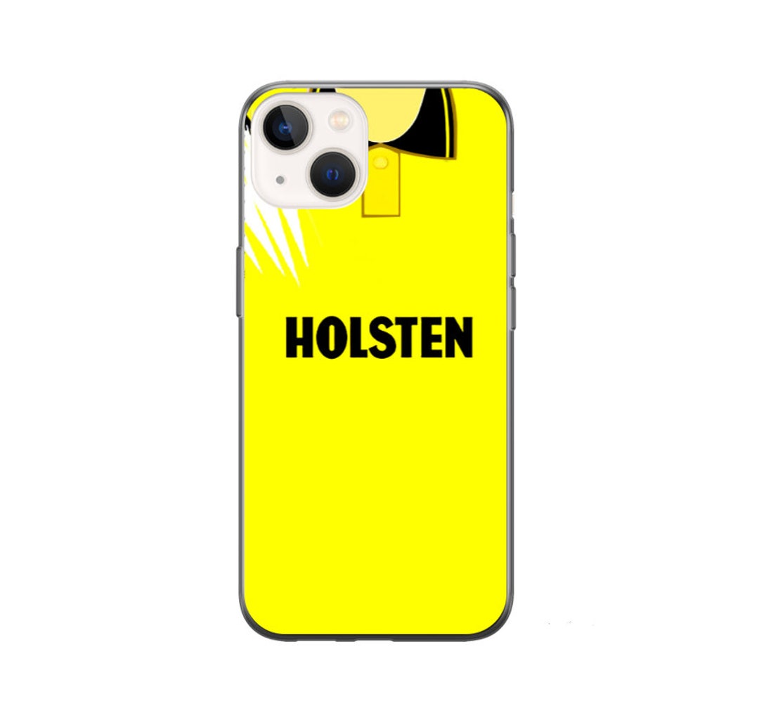 Tott Retro Football Shirt Premium Protective Hard Rubber Silicone Phone ...
