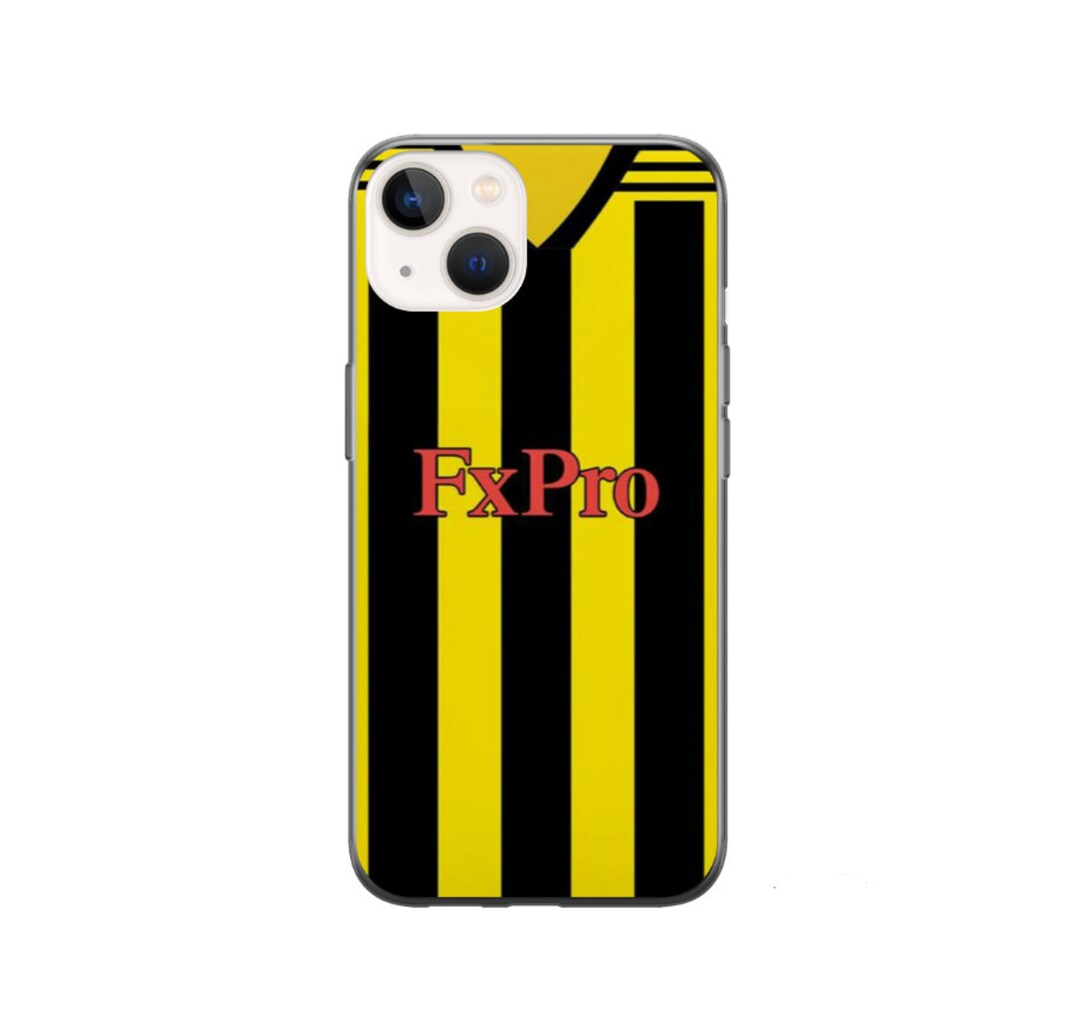 Watford Retro Football Shirt Premium Protective Hard Rubber Silicone ...