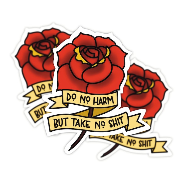 Do No Harm but Take No Shit - Etsy