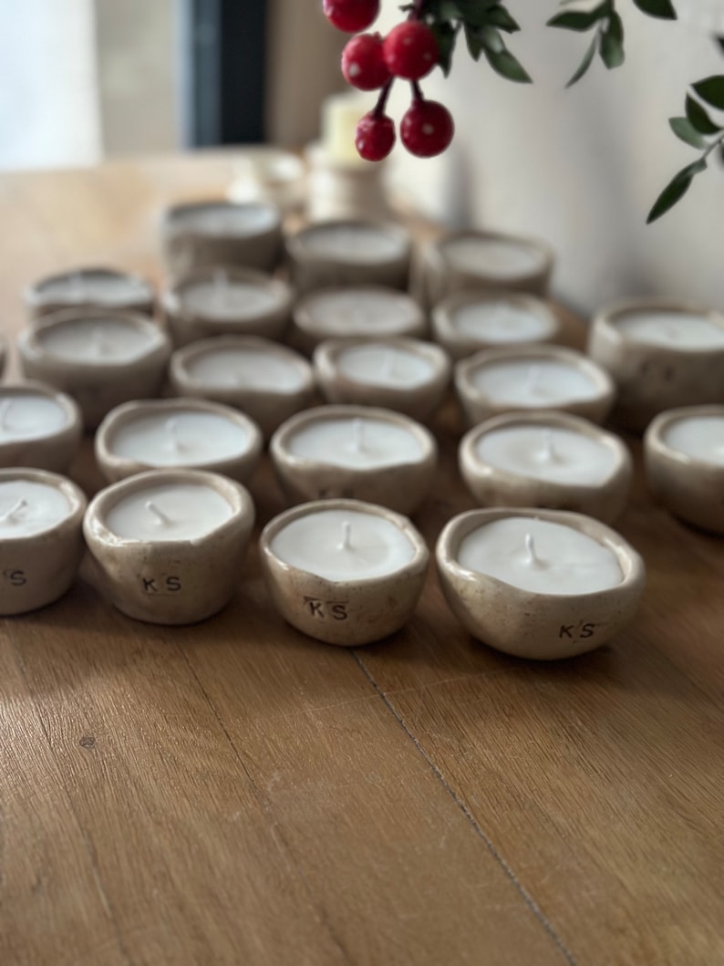 Custom Wedding Gift: Handcrafted Ceramic Candle Holdepersonalized Wedding Gift ,ceramic Candle ...