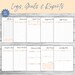 PRINTABLE Homeschool Planner | Undated | Floral Design | PDF | Digital ...