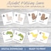 PRINTABLE ABC Alphabet Watercolor Animal Matching Memory Game | Kids ...