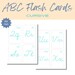 PRINTABLE ABC Alphabet Cursive Flash Cards | Kids | A-Z | Homeschool ...