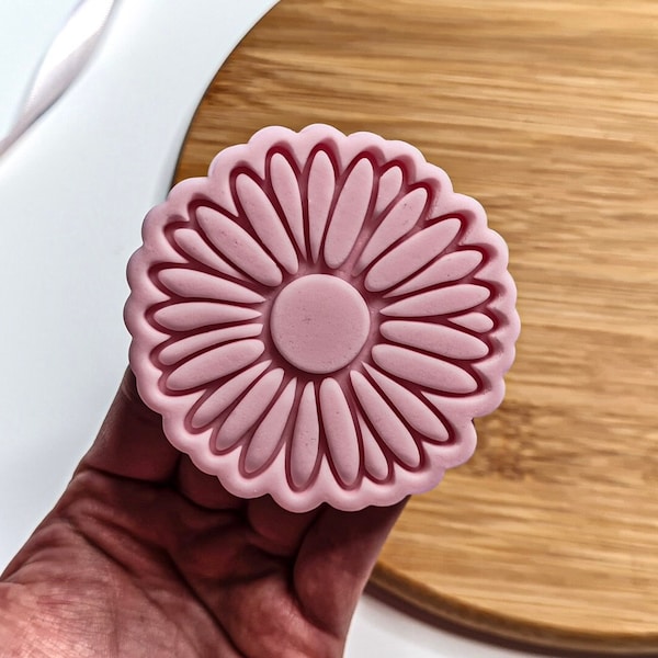 Daisy Cookie Cutter Stamp - Etsy