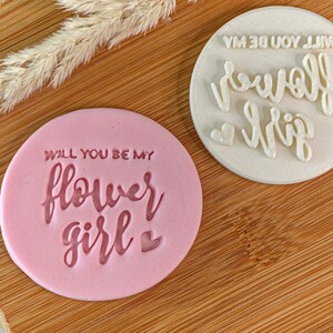Will You Be My Flower Girl Stamp/embosser - Etsy