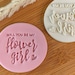 Will You Be My Flower Girl Stamp/embosser - Etsy
